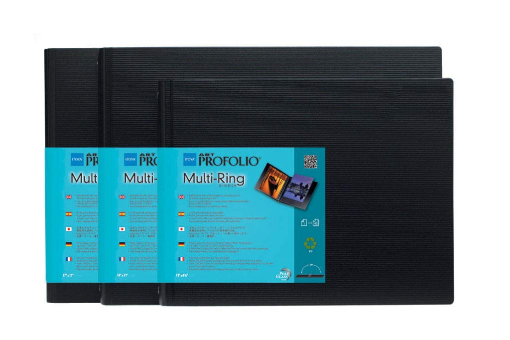 ProFolio by Itoya, ProFolio Multi-Ring Refillable Binder - Landscape, 14 x 11 Inches