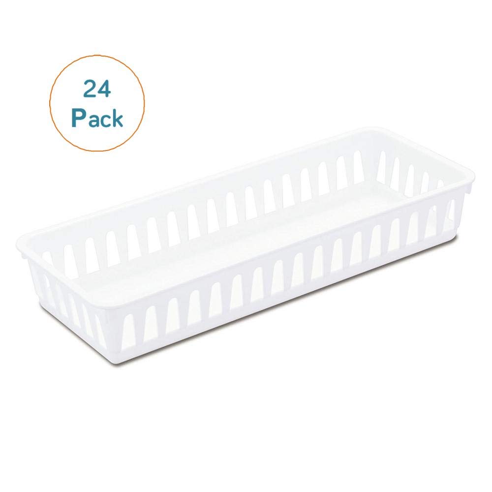 Sterilite 16078024 Slim Storage Tray