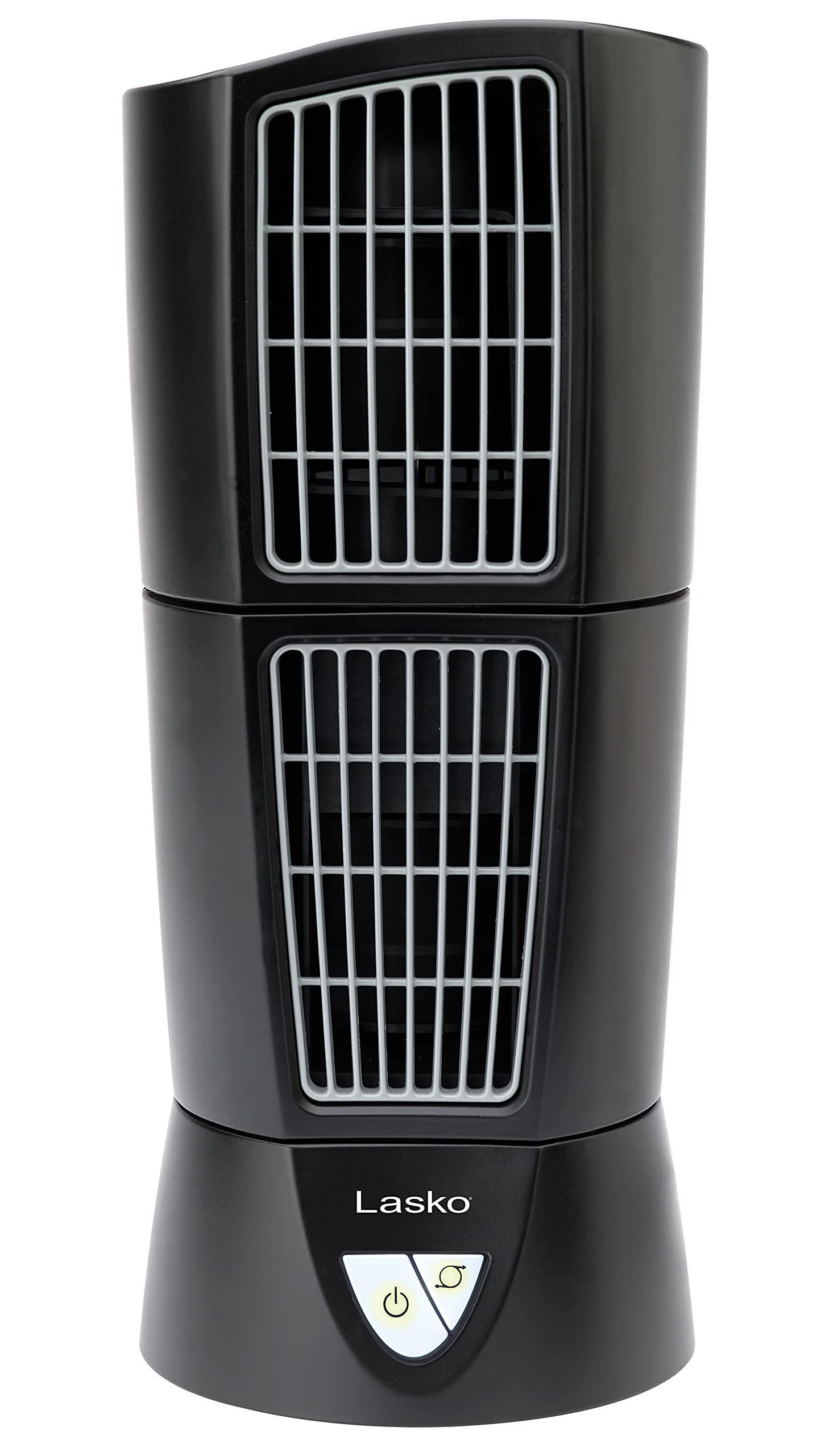 Lasko 4916 Platinum Desktop Wind Tower Oscillating Fan