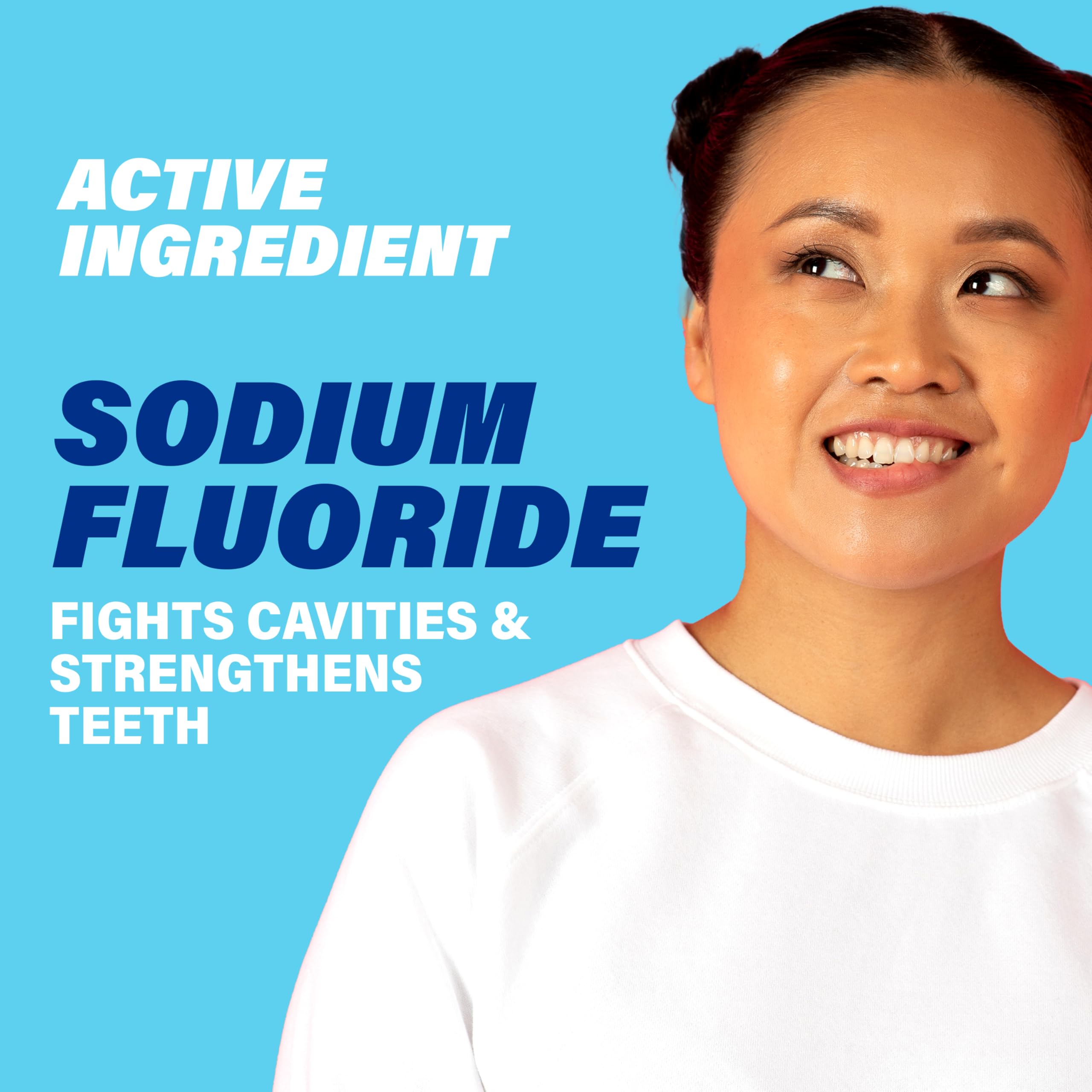 ACT Restoring Fluoride Mouthwash 33.8 fl. oz. Strengthens Tooth Enamel, Cool Mint