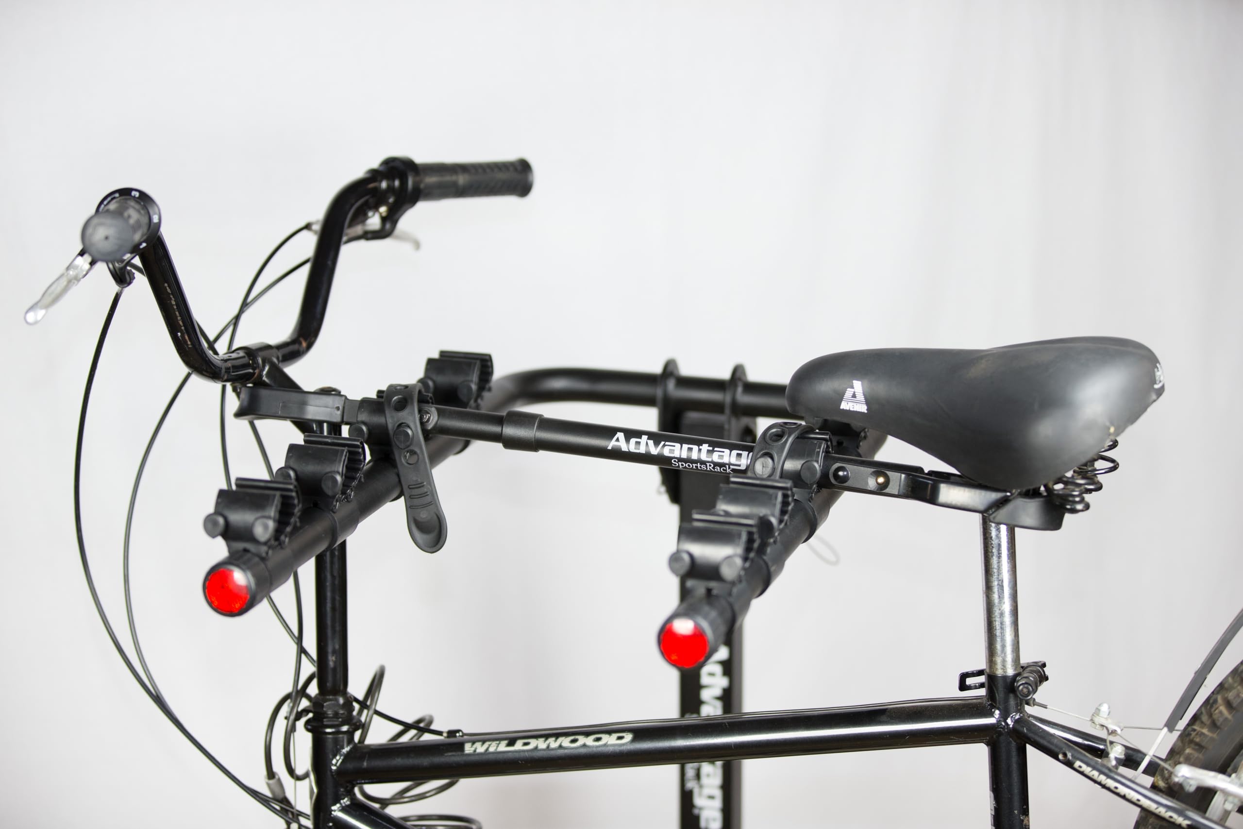 Advantage SportsRack Heininger 6009 Top Tube Alternative for Women's and Kid's Bike , Black