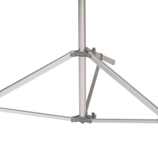 Household Essentials 17125-1 Portable Umbrella Drying Rack | Aluminum | 18-Lines with 64 ft. Clothesline