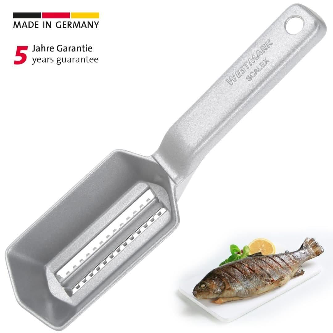 Westmark Fish Scaler, 8.3 x 2.1 x 2.3 inches, Stainless Steel