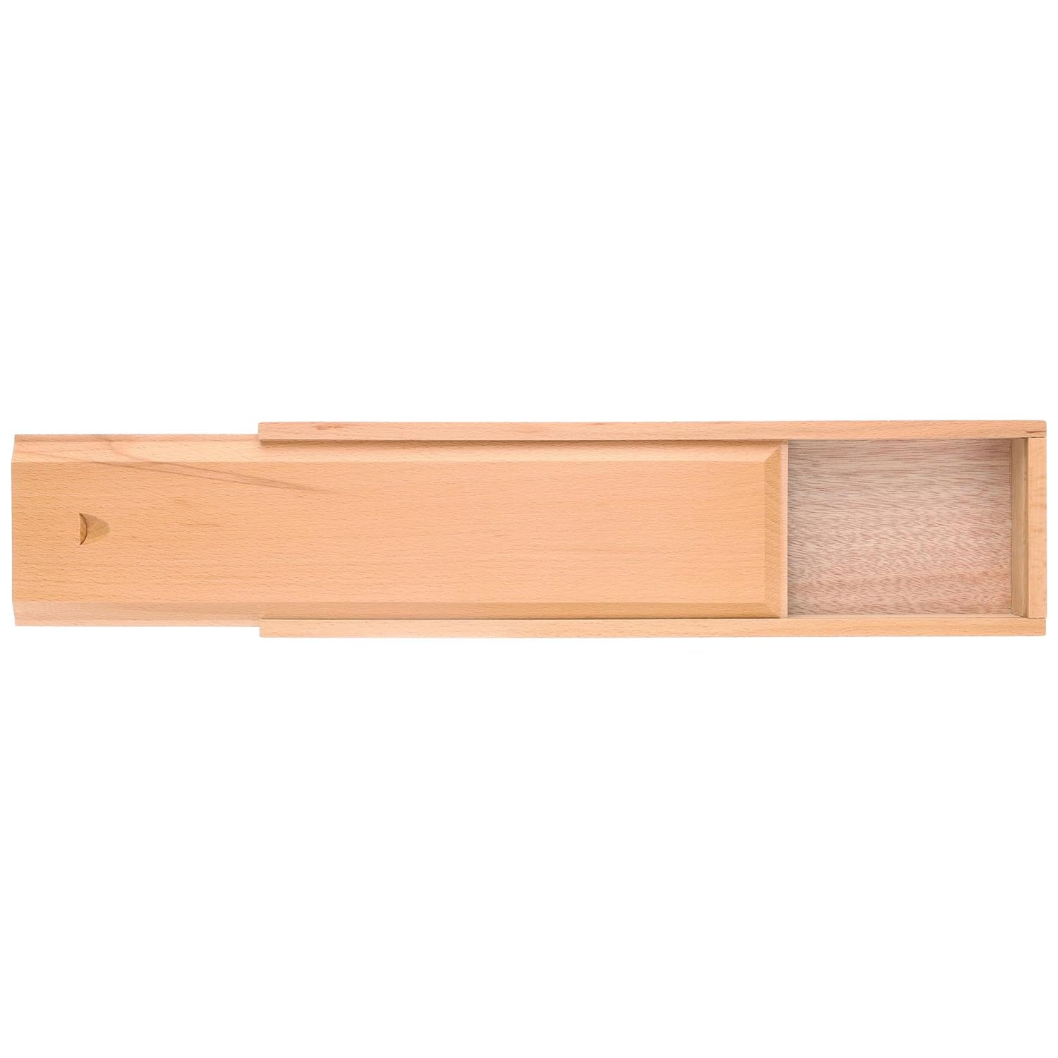 PRO ART Paint Brush Box, 15-inch x 4-inch x 1-1/4-inch, Natural