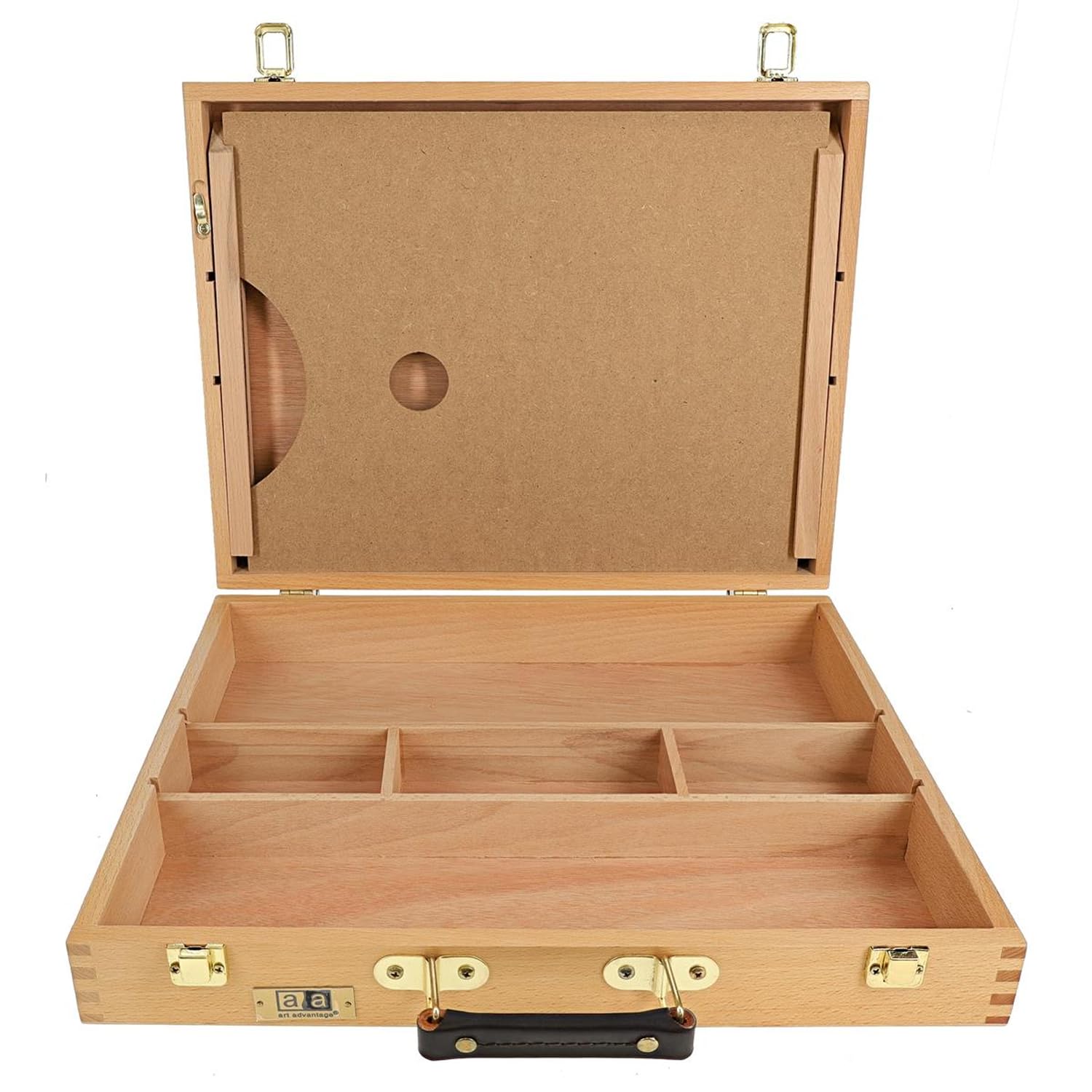 Art Advantage Wood Art Box 16.5x3.25x13.5 Large