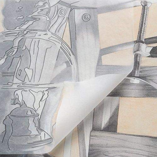 Strathmore 300 Series Tracing Paper Pad, Tape Bound, 9x12 inches, 50 Sheets (25lb/41g) - Artist Paper for Adults and Students