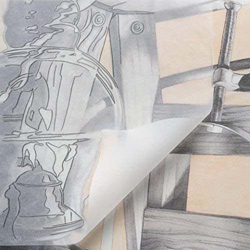 Strathmore 300 Series Tracing Paper Pad, Tape Bound, 9x12 inches, 50 Sheets (25lb/41g) - Artist Paper for Adults and Students