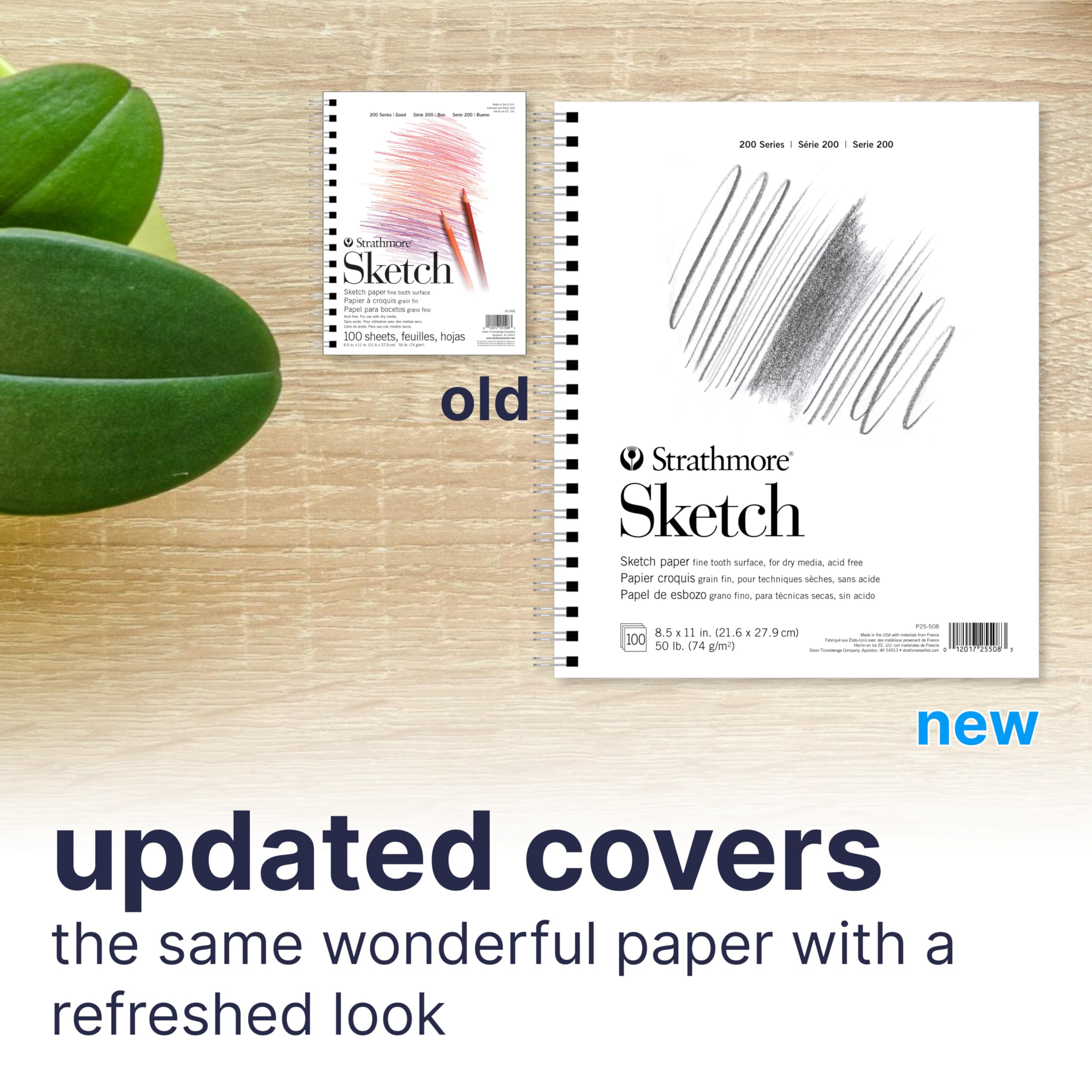 Strathmore (25-508 STR-025-508 100 Sheet Sketch Pad, 8.875 by 11", 8.5"x11", White