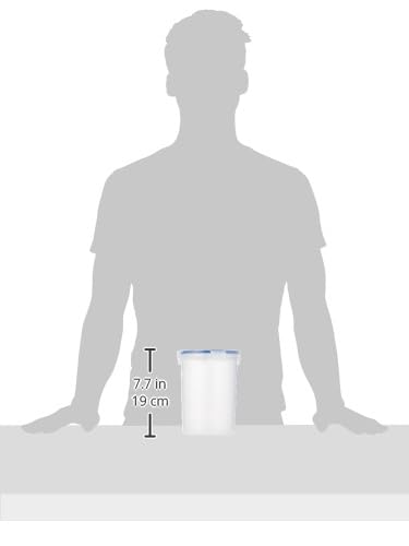 LOCK & LOCK 61-Fluid Ounce Round Food Container, Tall, 7-1/2-Cup