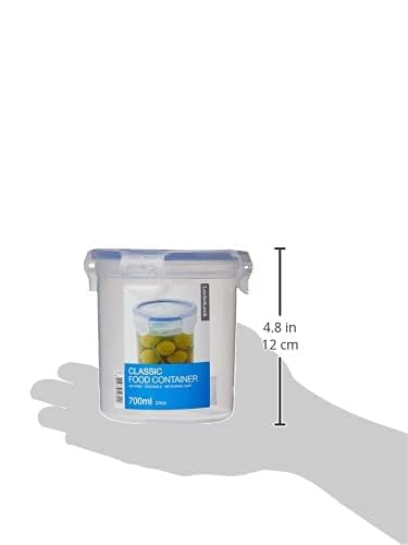 LOCK & LOCK 24-Fluid Ounce Round Food Container, Tall, 2.9-Cup