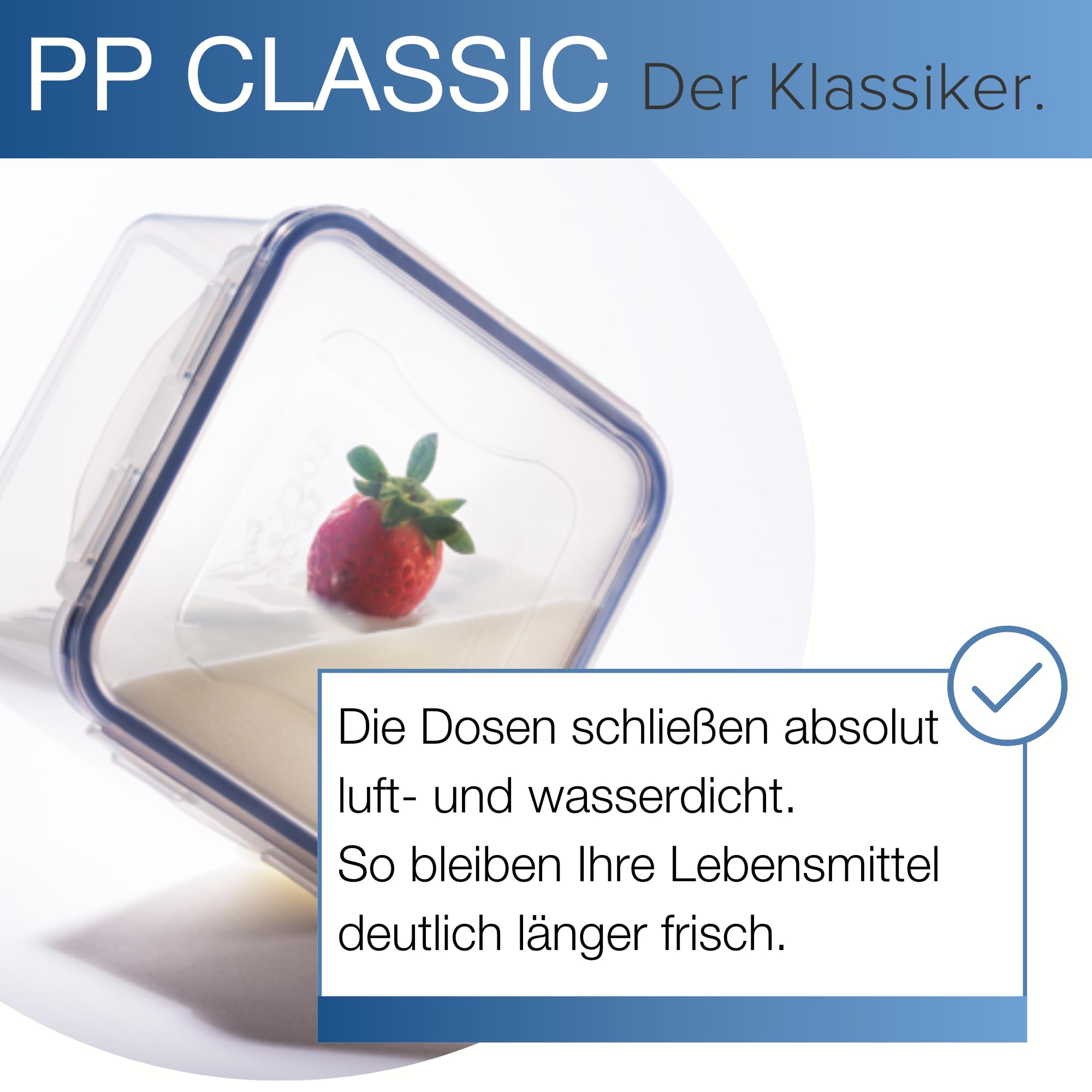 LockandLock Round Food Container with Leak Proof Locking Lid, Short, 0.4-Cup, 3 Fluid Ounce
