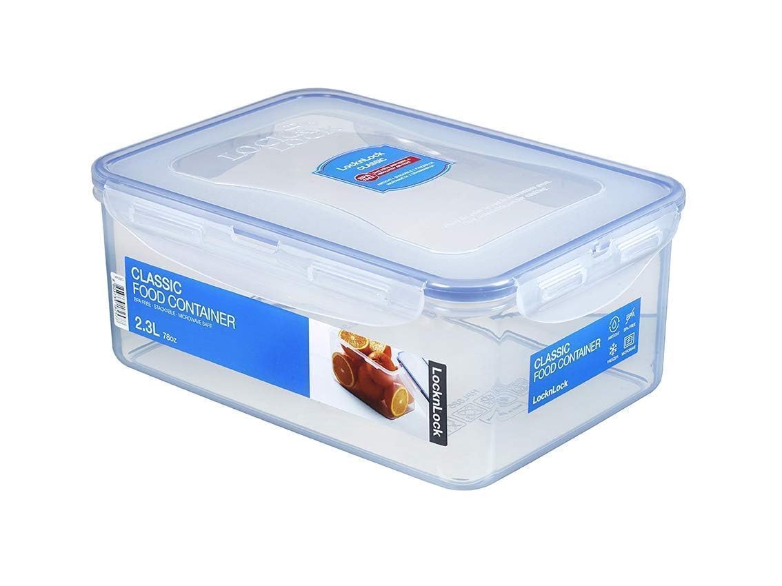 LOCK & LOCK Rectangular Food Container, Tall, 9.6-Cup, 78-Fluid Ounces
