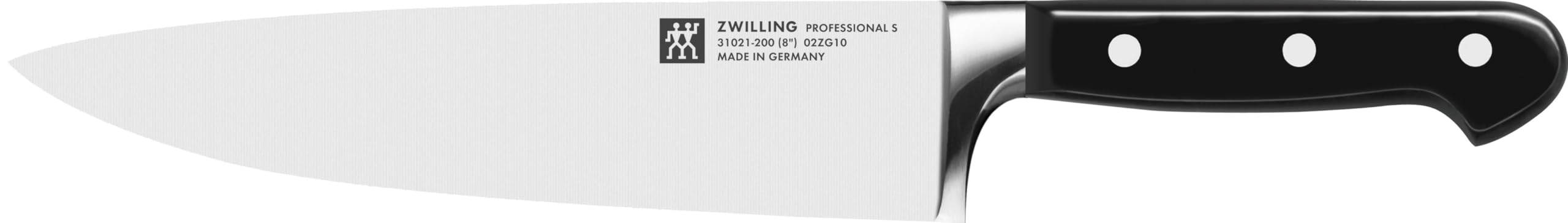 Professional S Zwilling J.A Henckels 3 Piece Knives Set, Black/Stainless Steel (35602-000-0)