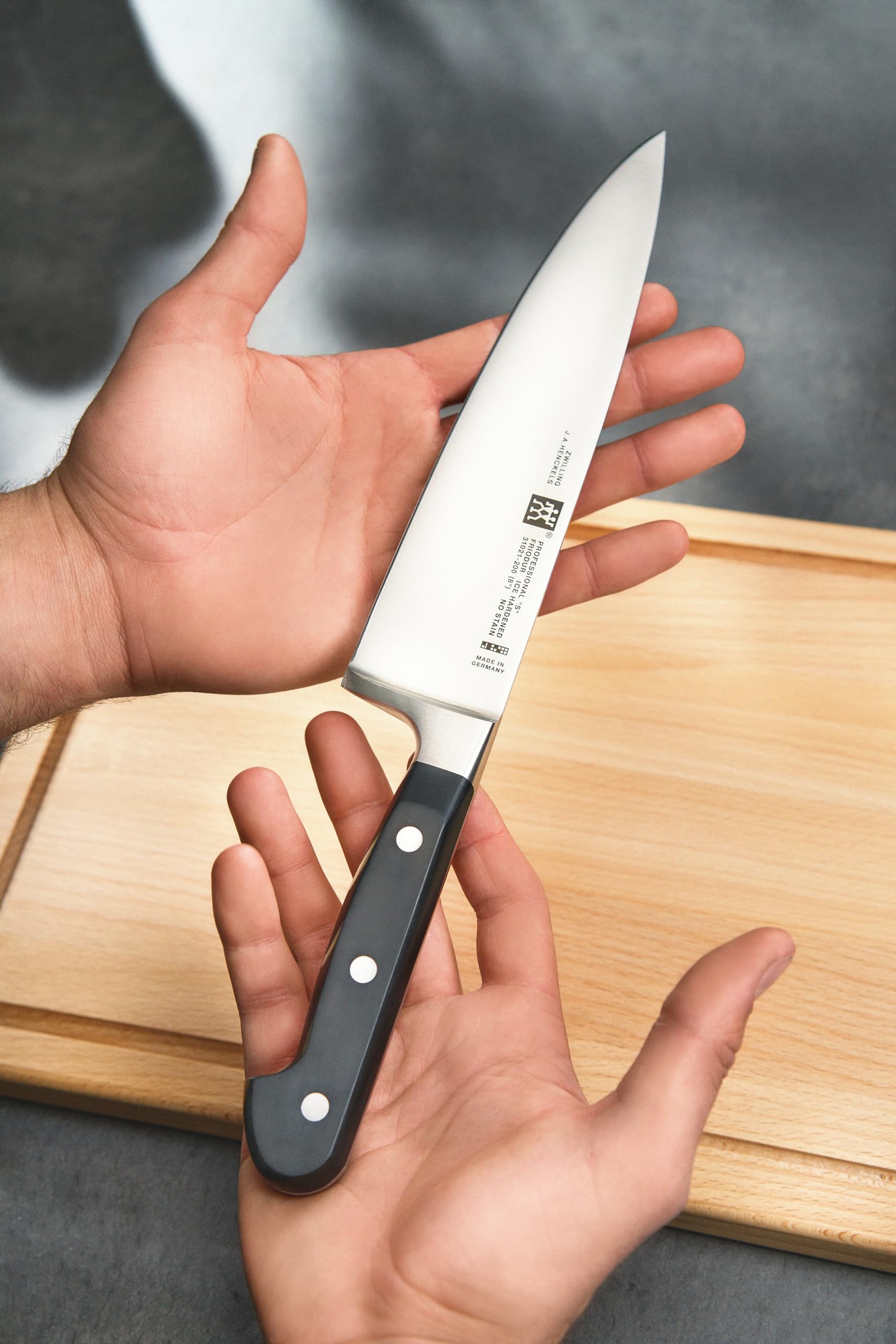 Professional S Zwilling J.A Henckels 3 Piece Knives Set, Black/Stainless Steel (35602-000-0)