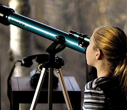 TASCO 30060402: Novice 60x700mm Telescope, Blue Refractor 402x Magnification, One Size
