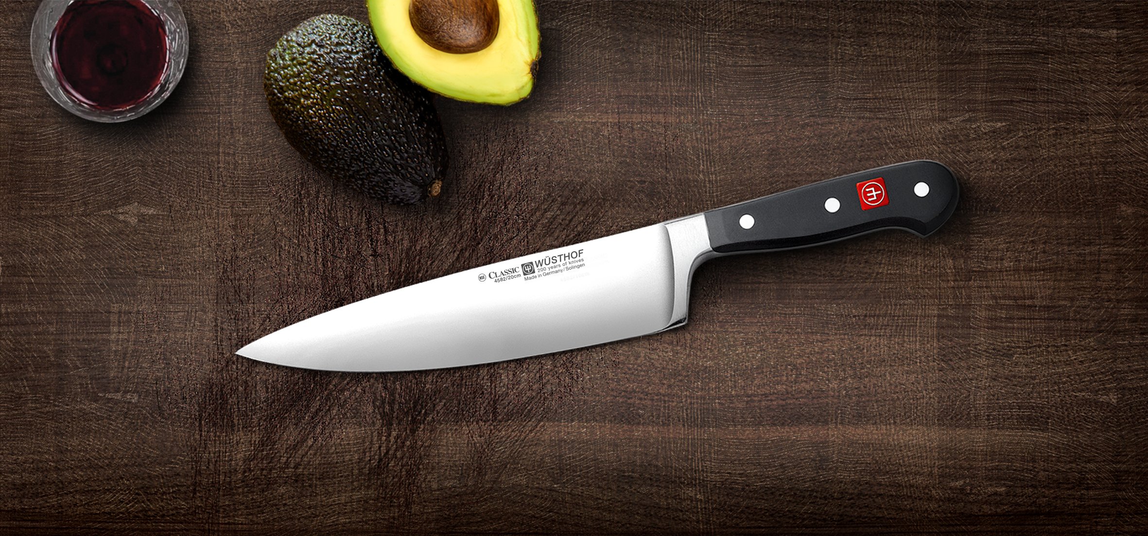 WÜSTHOF Classic 9 Inch Chef’s Knife | Full-Tang Classic Cook’s Knife | Precision Forged High-Carbon Stainless Steel German Made Chef’s Knife – Model 4582-7/23