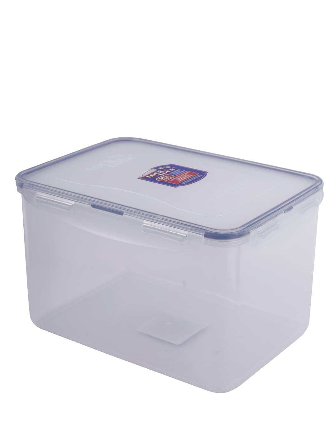 LocknLock Easy Essentials Airtight Rectangular Tall Food Storage Container 152.16-oz / 18.8 Cup, Clear