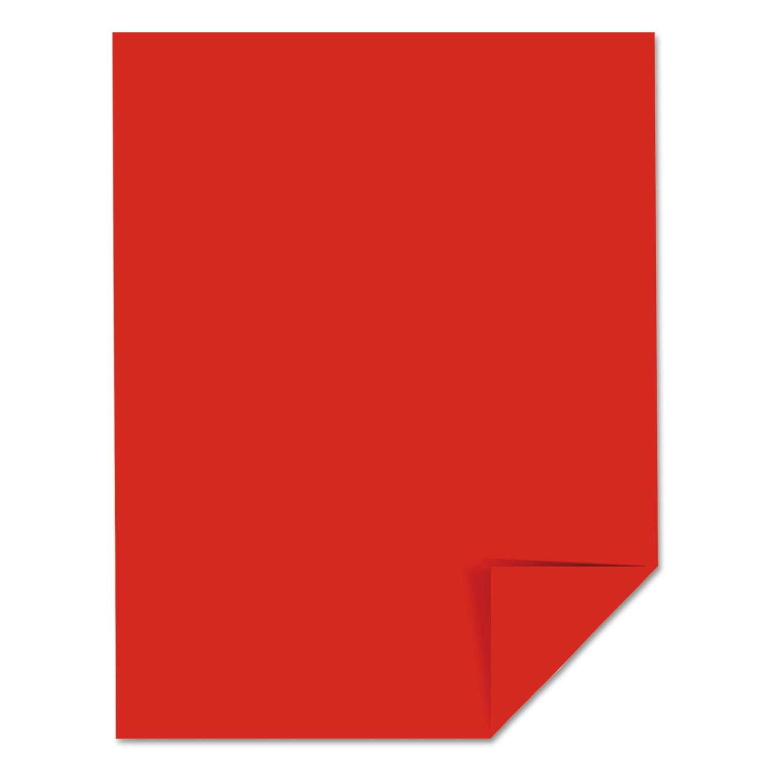Neenah Astrobrights Premium Color Card Stock, 65 lb, 8.5 x 11 Inches, 250 Sheets, Re-Entry Red