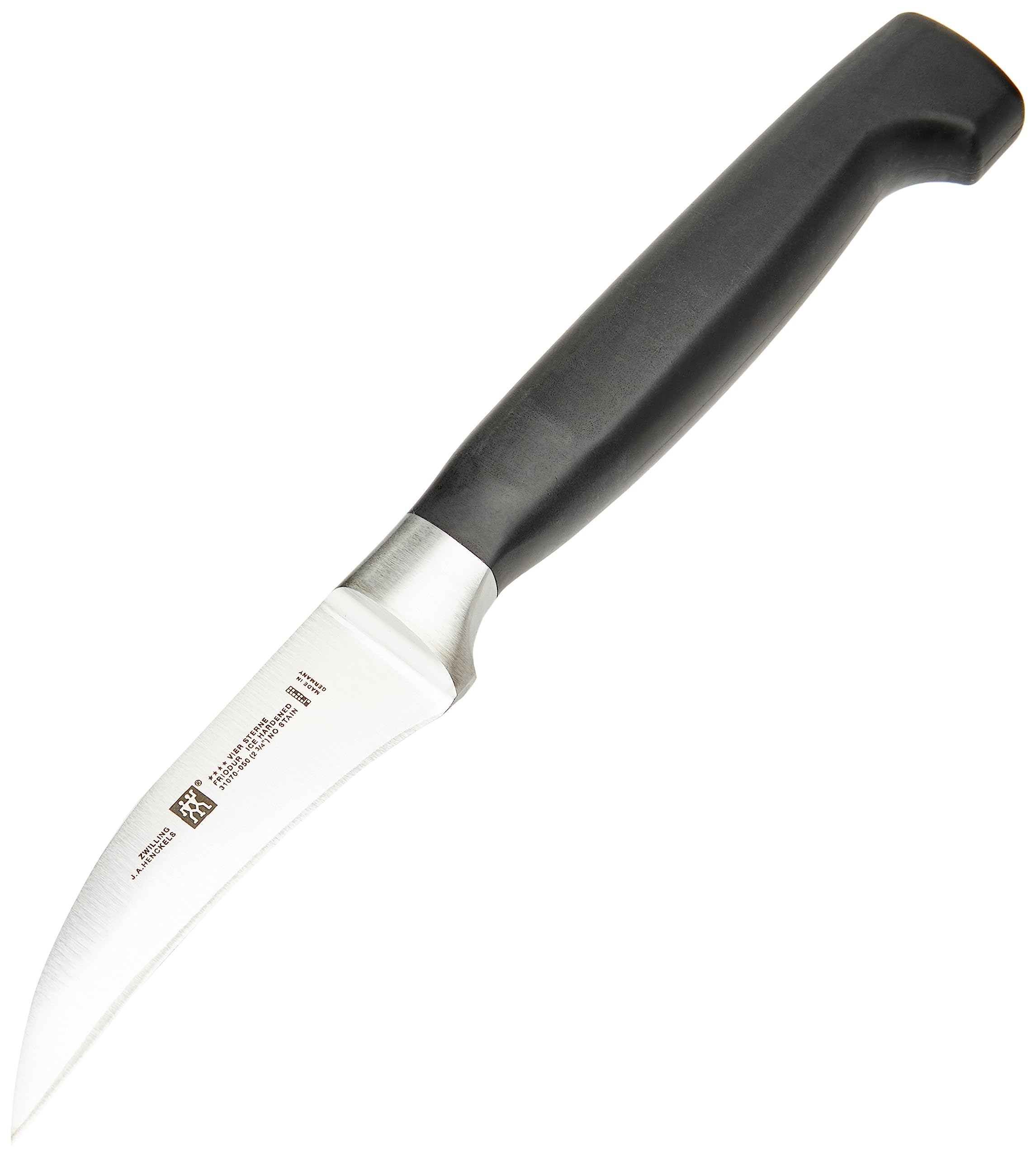 Zwilling Four Stars Peeling knife, Silver/Black