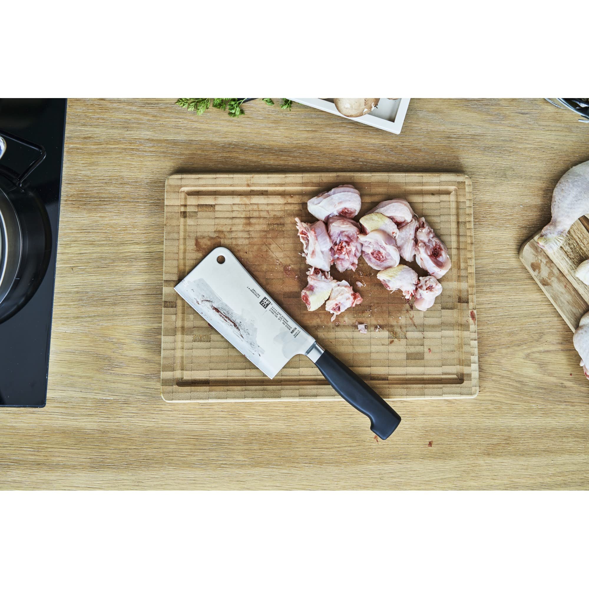 Zwilling J.A. Henckels Twin Four Star 5-Inch High Carbon Stainless-Steel Meat Cleaver