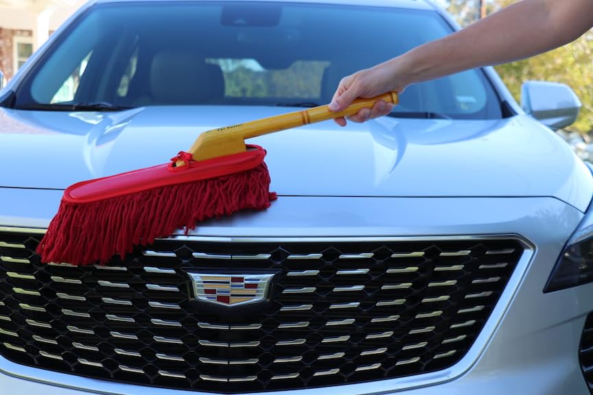 California Car Duster 62442 Standard Car Duster with Wooden Handle
