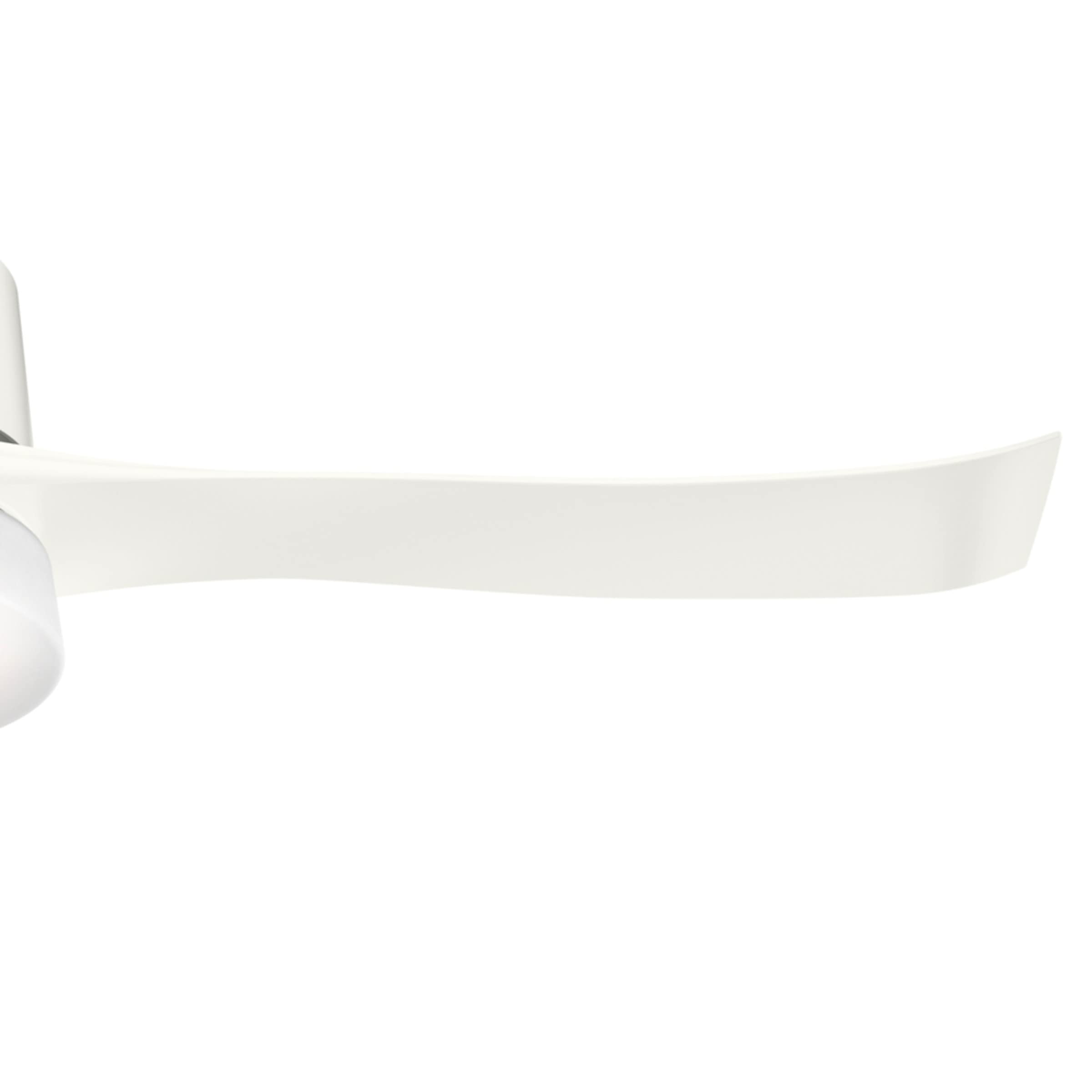 Hunter Fan Company, 59222, 54 inch Wi-Fi Symphony Fresh White Ceiling Fan with LED Light Kit and Handheld Remote, Smart Fan
