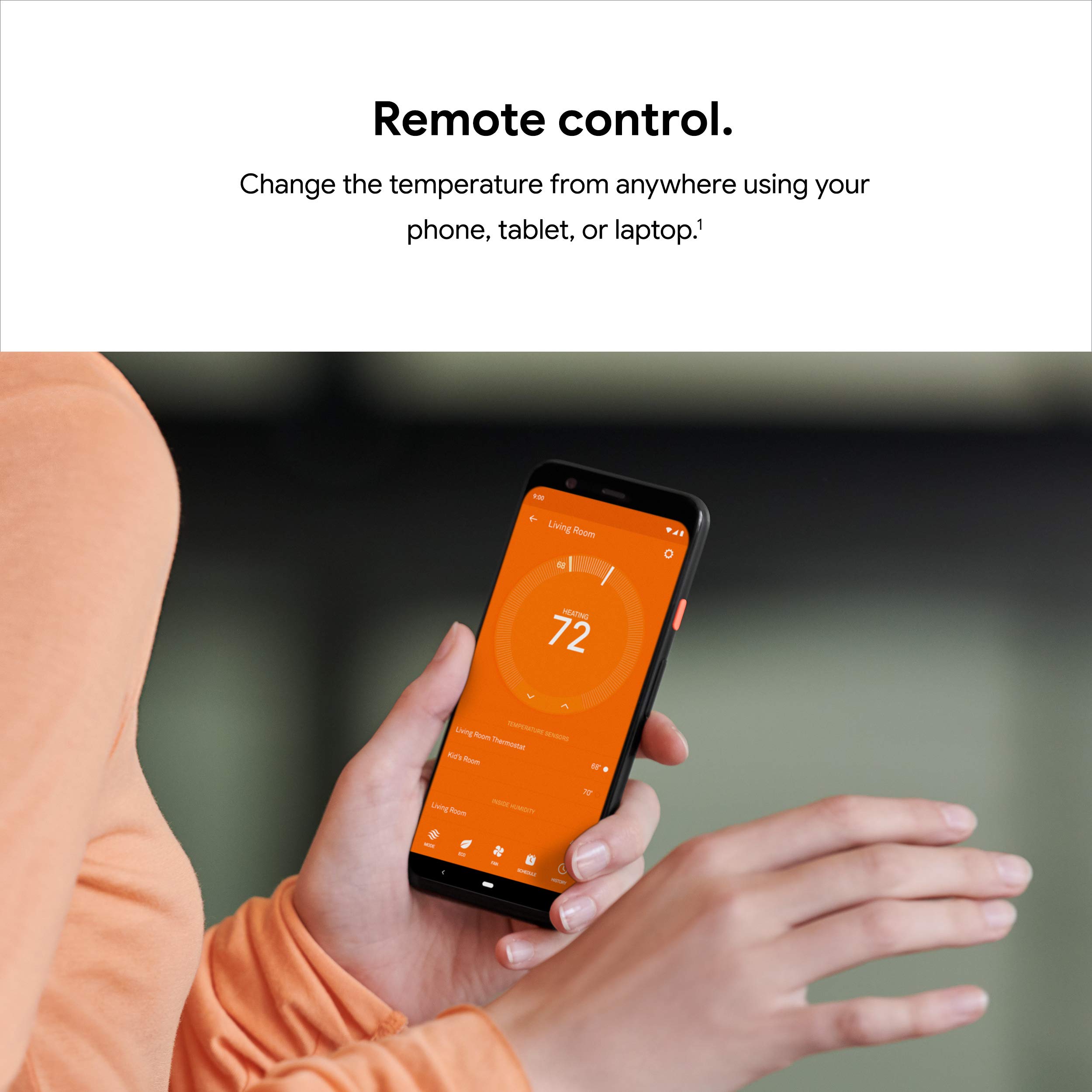 Google Nest Learning Thermostat - Programmable Smart Thermostat for Home - 3rd Generation Nest Thermostat - Works with Alexa - White