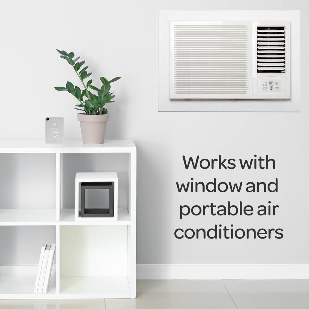 Mysa Smart Thermostat for Mini-Split Heat Pumps and AC | for Ductless Heat Pumps, Window Units or Portable Air Conditioners, Control Remotely with Smartphone or Tablet, Energy Saving, Easy Setup