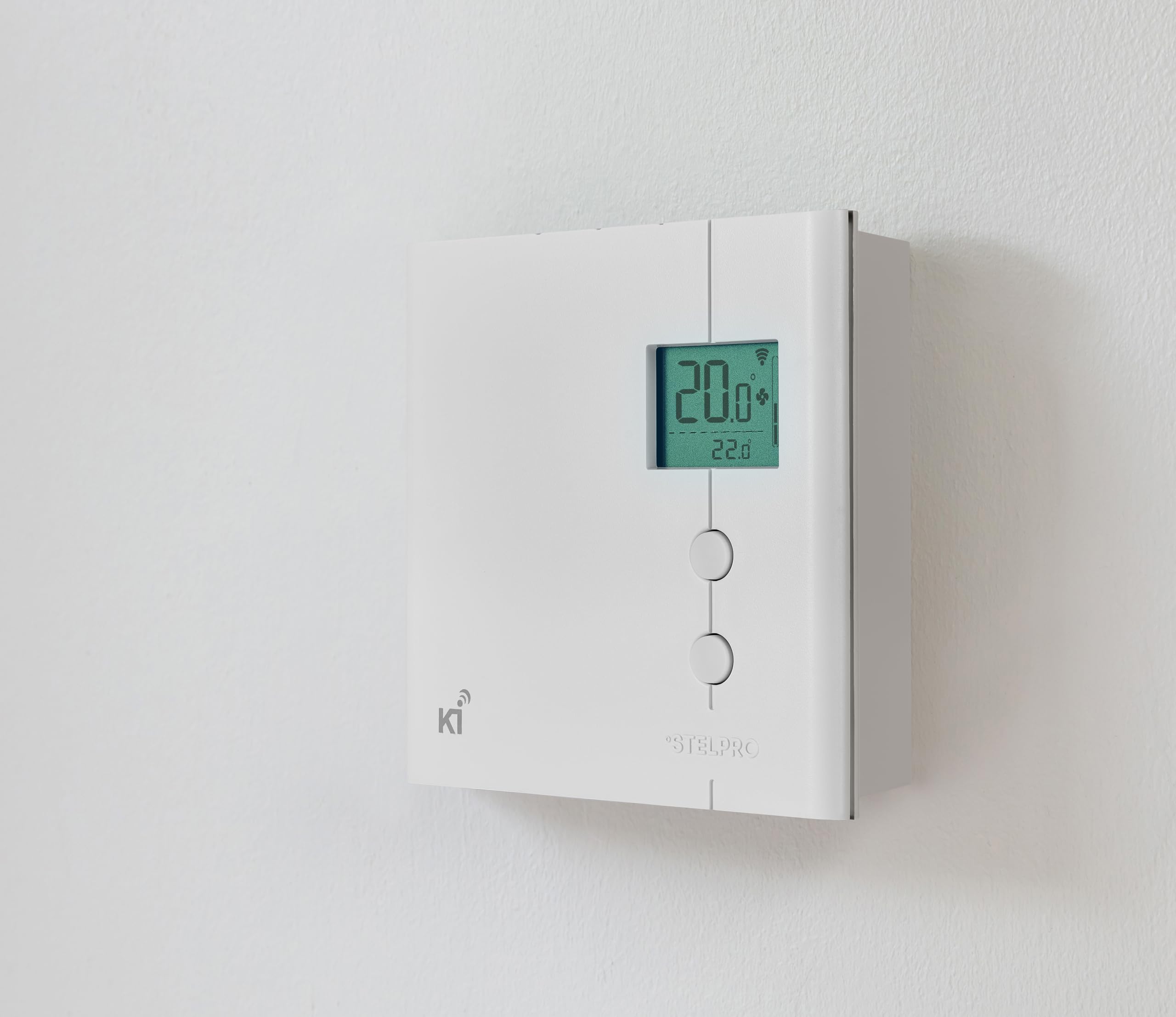 Stelpro Z-Wave Plus KI STZW402WB+ Thermostat (White) for Electric Baseboards and Convectors