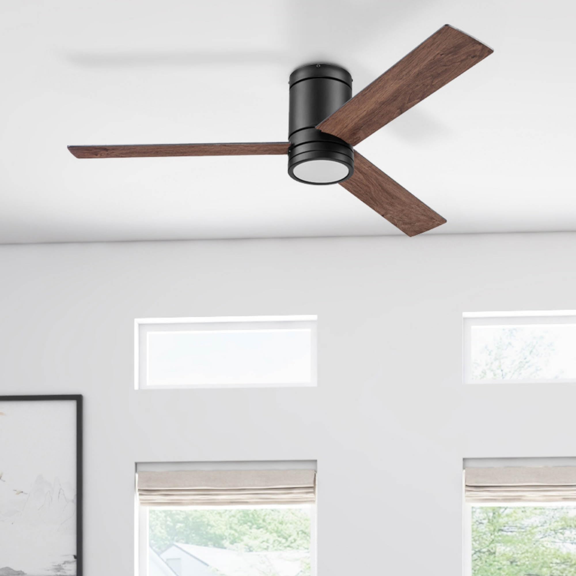 Prominence Home 51464-01 Espy Ceiling Fan, 52, Matte Black