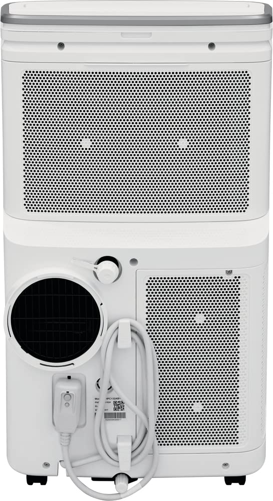 Frigidaire FHPC102AB1 Portable Air Conditioner with Remote Control for Rooms, Up to 350 Sq. Ft, White