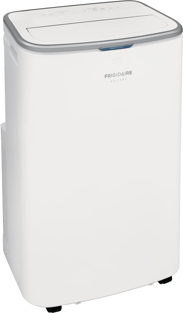 Frigidaire FHPC102AB1 Portable Air Conditioner with Remote Control for Rooms, Up to 350 Sq. Ft, White