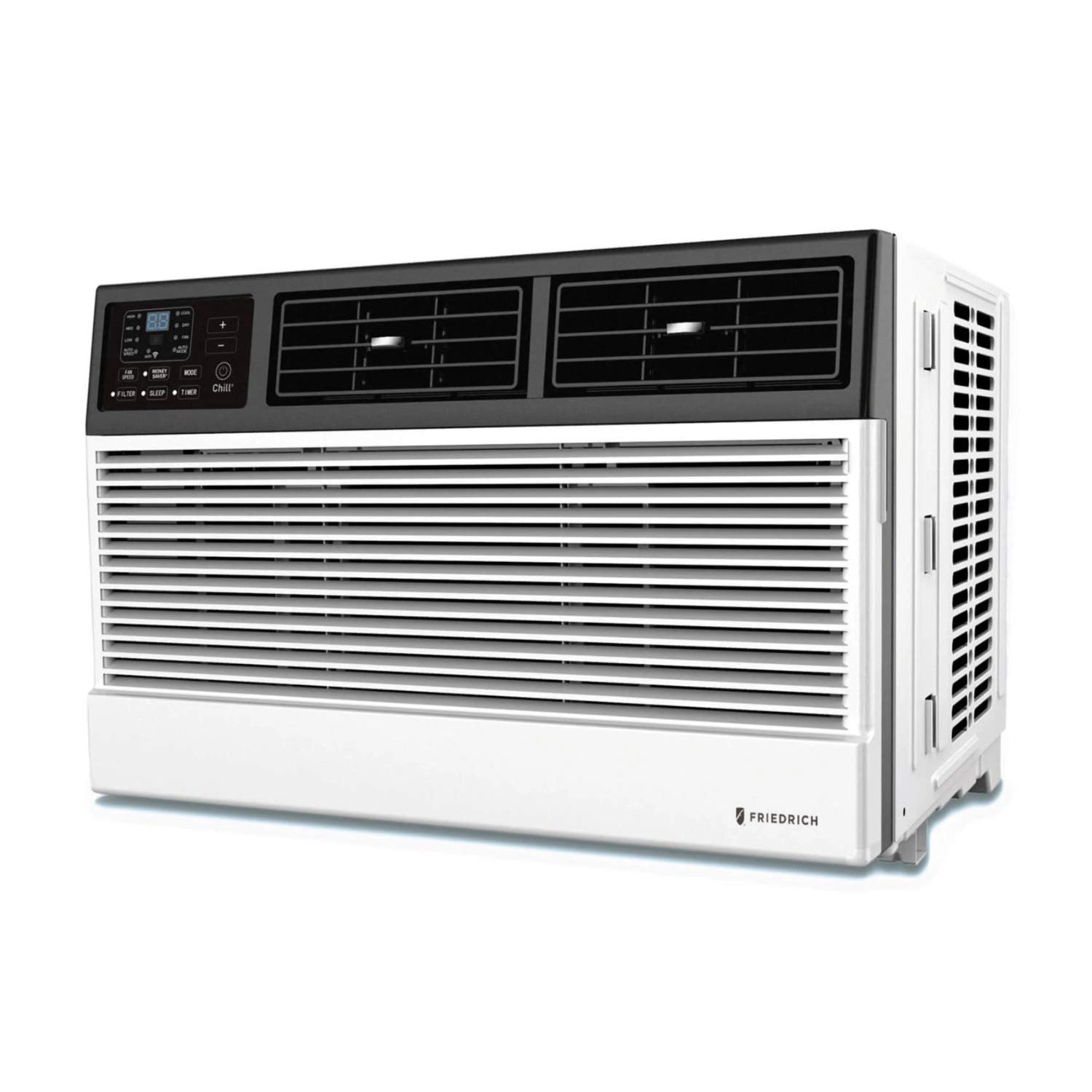 Friedrich CCW15B10A Chill Premier Smart Air Conditioner Wall & Window Unit, WiFi Mobile Control, White, Cooling Capacity (15,000 BTU)