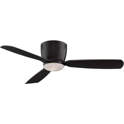 Fanimation Embrace Indoor Ceiling Fan with Blades and LED Light Kit - 52 inch Matte White