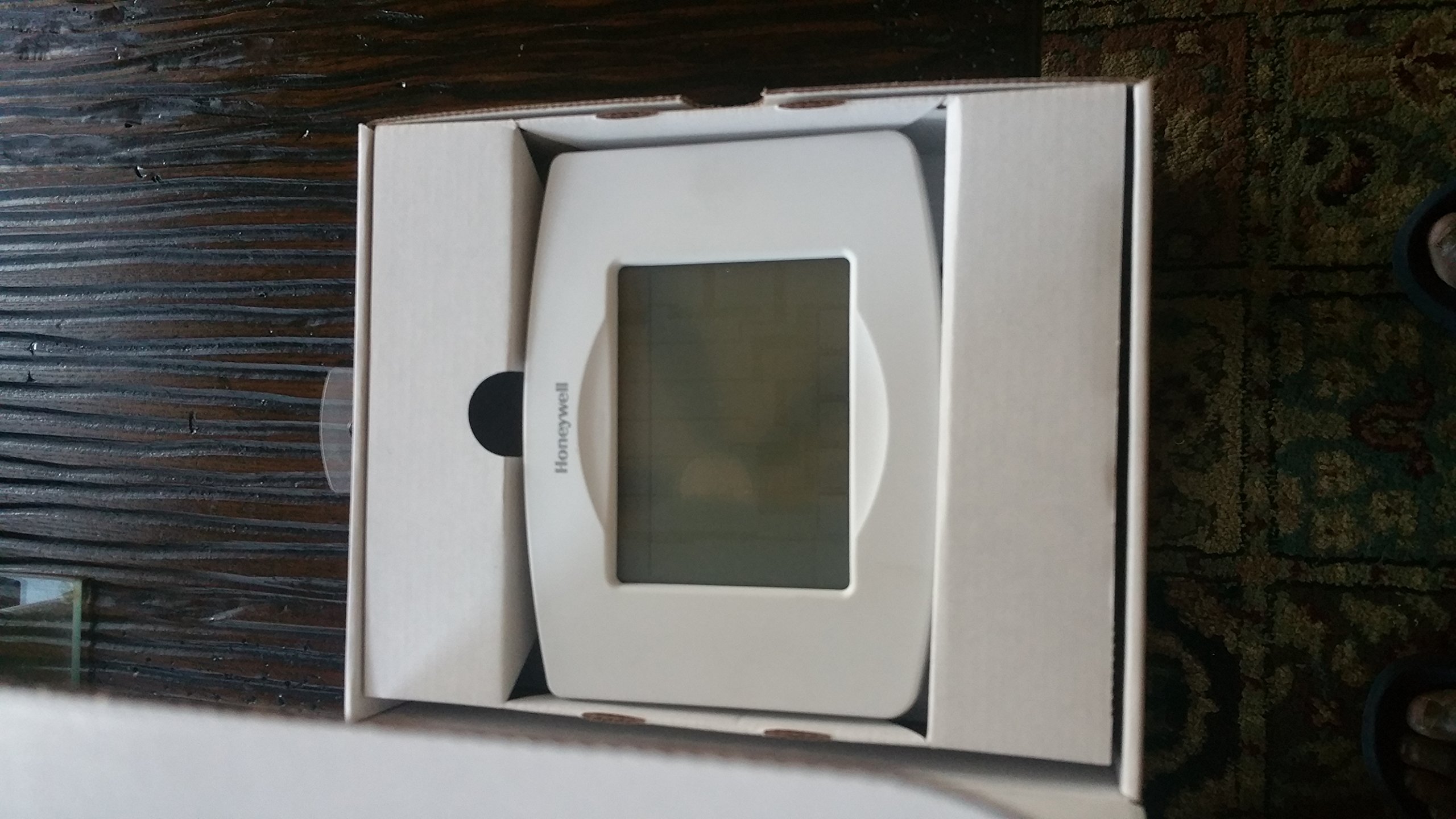 Honeywell RTH8580WF 7 Day Wi-Fi Programmable Touchscreen Thermostat, White