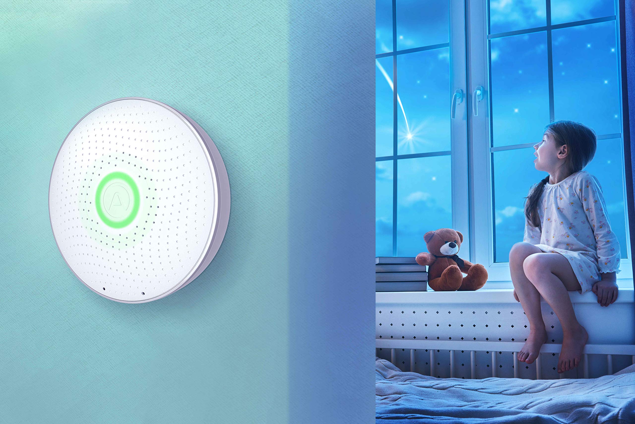 Airthings Wave 1st Generation - Smart Radon Detector with free app – Easy-to-Use – Temp and Humidity – Accurate – No Lab Fees – Battery Operated