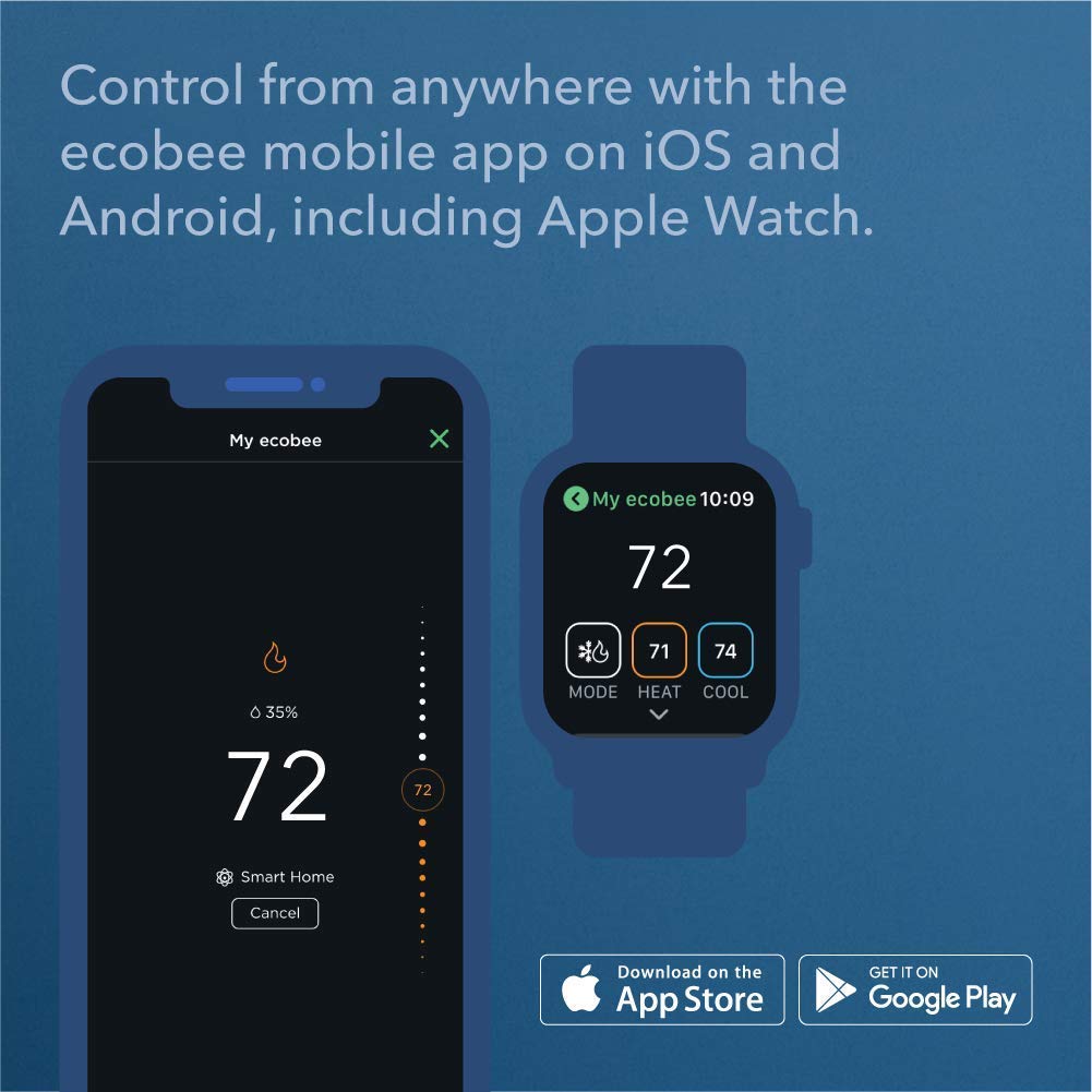 ecobee3 lite Smart Thermostat, 2nd gen (Renewed)