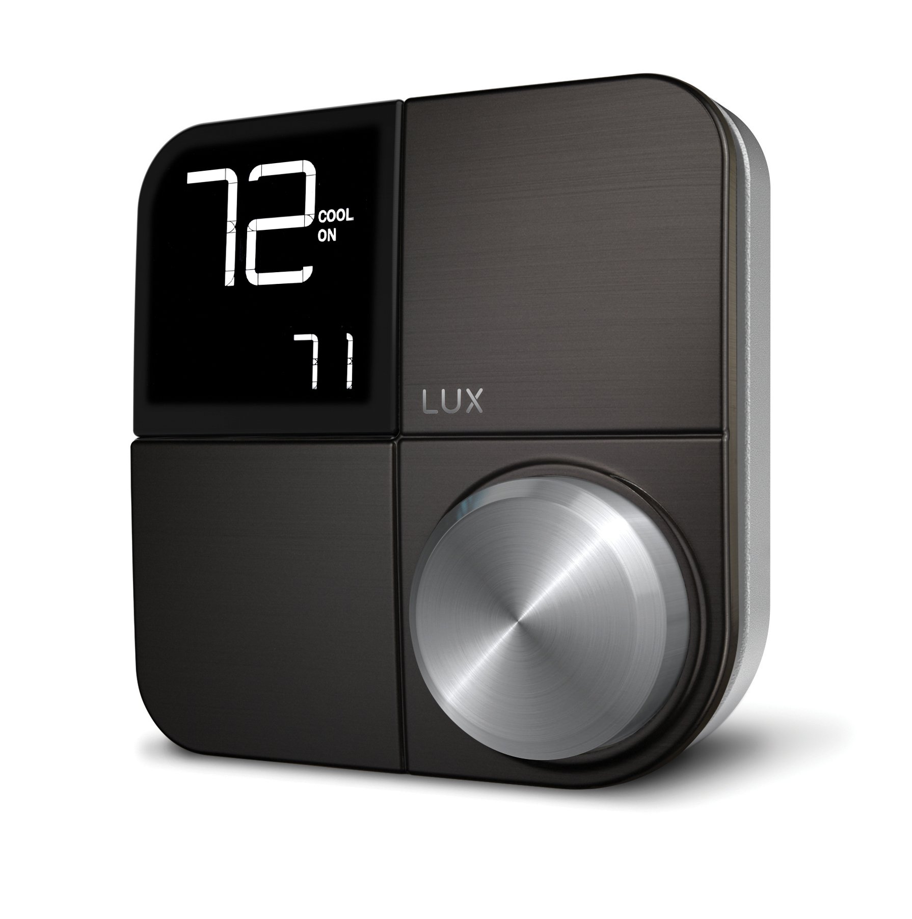 Kono KN-S-AMZ-004 Wifi Enabled Smart Thermostat, Works with Alexa and Apple Home Kit, Geofencing Capable, Black