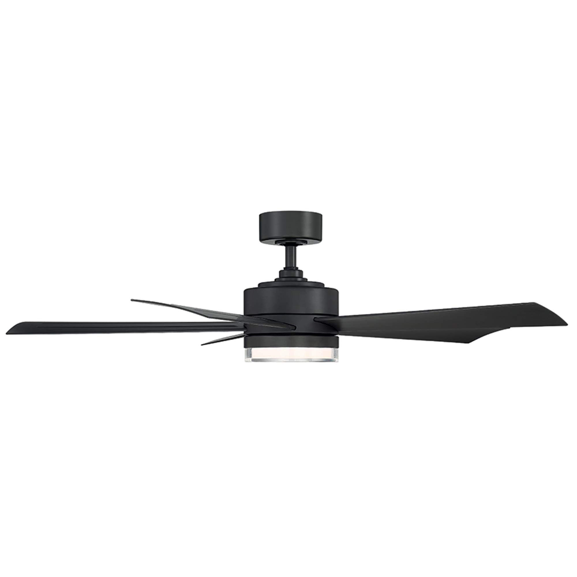 Wynd Smart Indoor and Outdoor 5-Blade Ceiling Fan 52in Bronze with 3000K LED Light Kit and Remote Control works with Alexa, Google Assistant, Samsung Things, and iOS or Android App