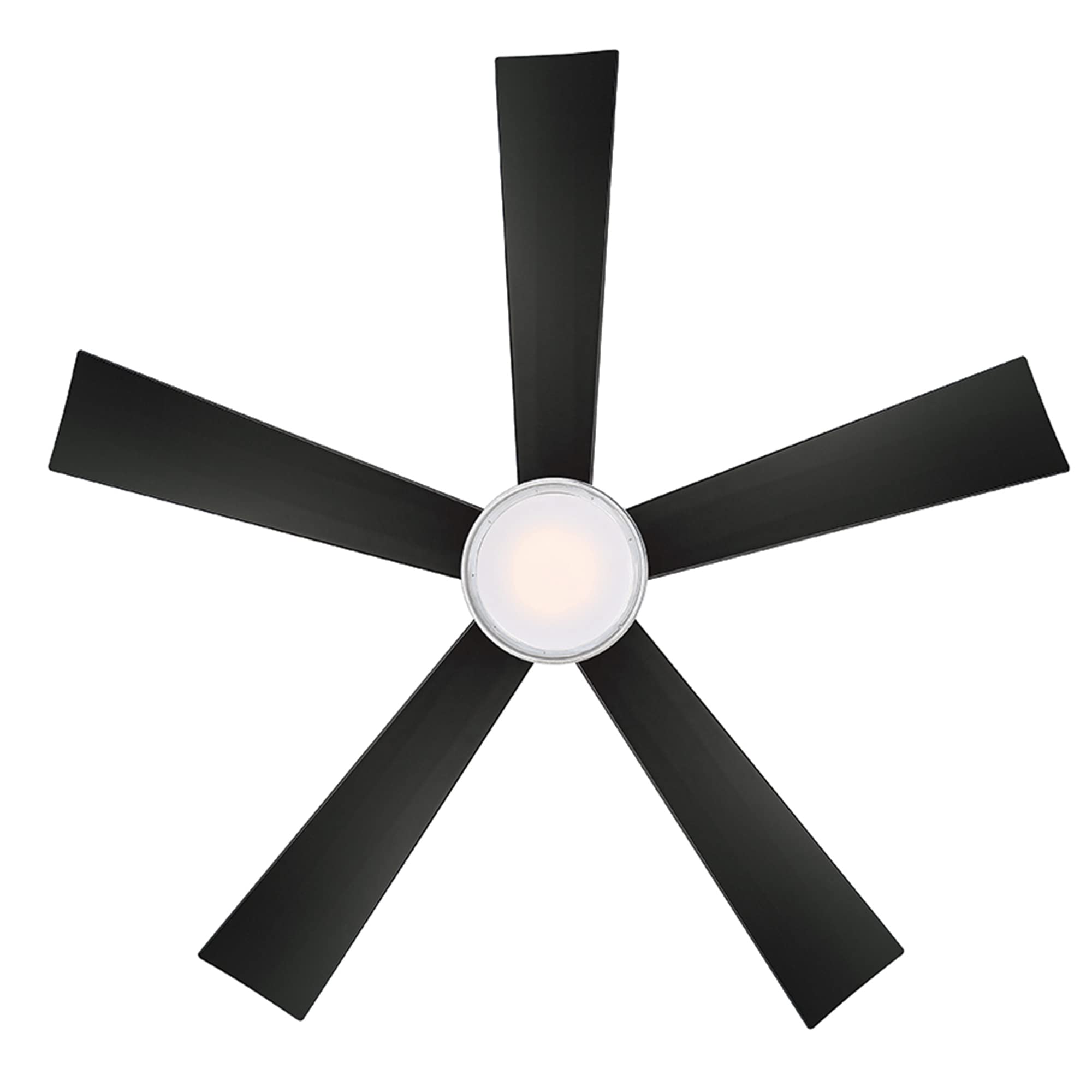 Wynd Smart Indoor and Outdoor 5-Blade Ceiling Fan 52in Bronze with 3000K LED Light Kit and Remote Control works with Alexa, Google Assistant, Samsung Things, and iOS or Android App