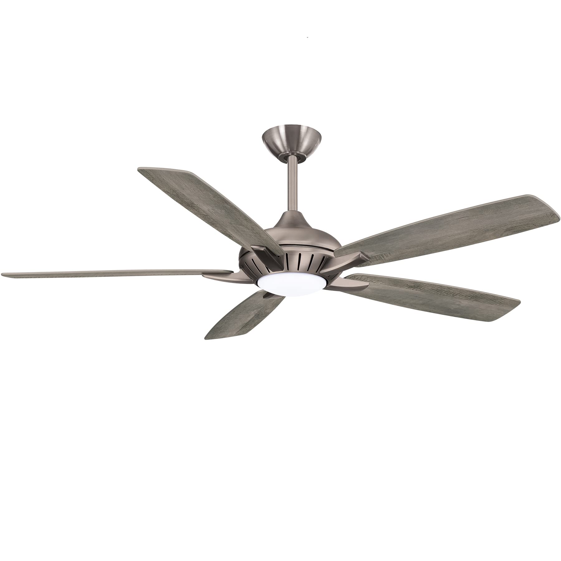 Minka Aire F1001-BNK Dyno XL 60" Ceiling Fan with LED Light & Remote, Burnished Nickel
