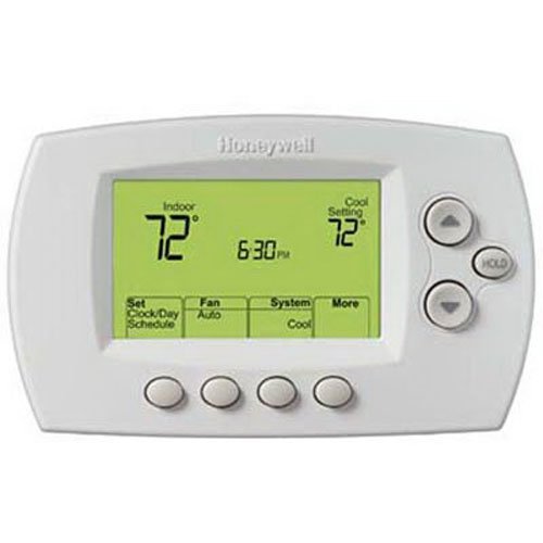 Honeywell Home Wi-Fi 7-Day Programmable Thermostat (RTH6580WF), Requires C Wire, Works with Alexa (Renewed)