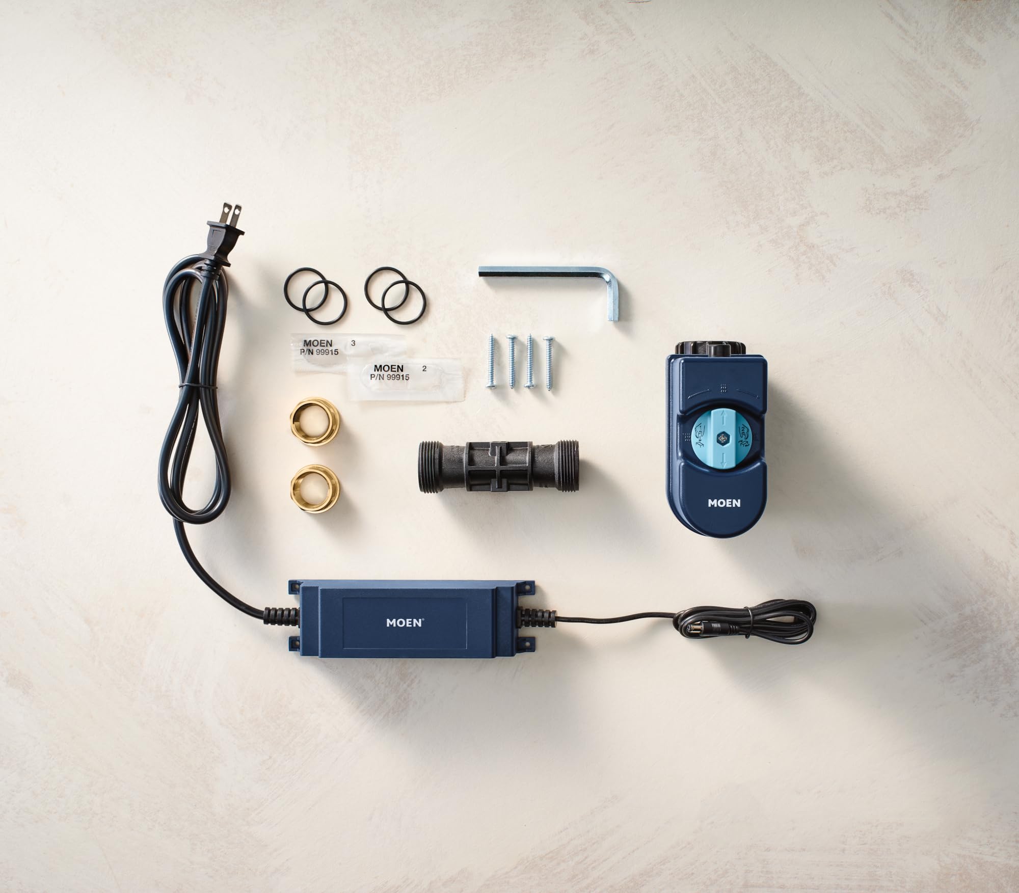 Moen 900-001 Flo Smart Water Monitor and Shutoff in 3/4-Inch Diameter