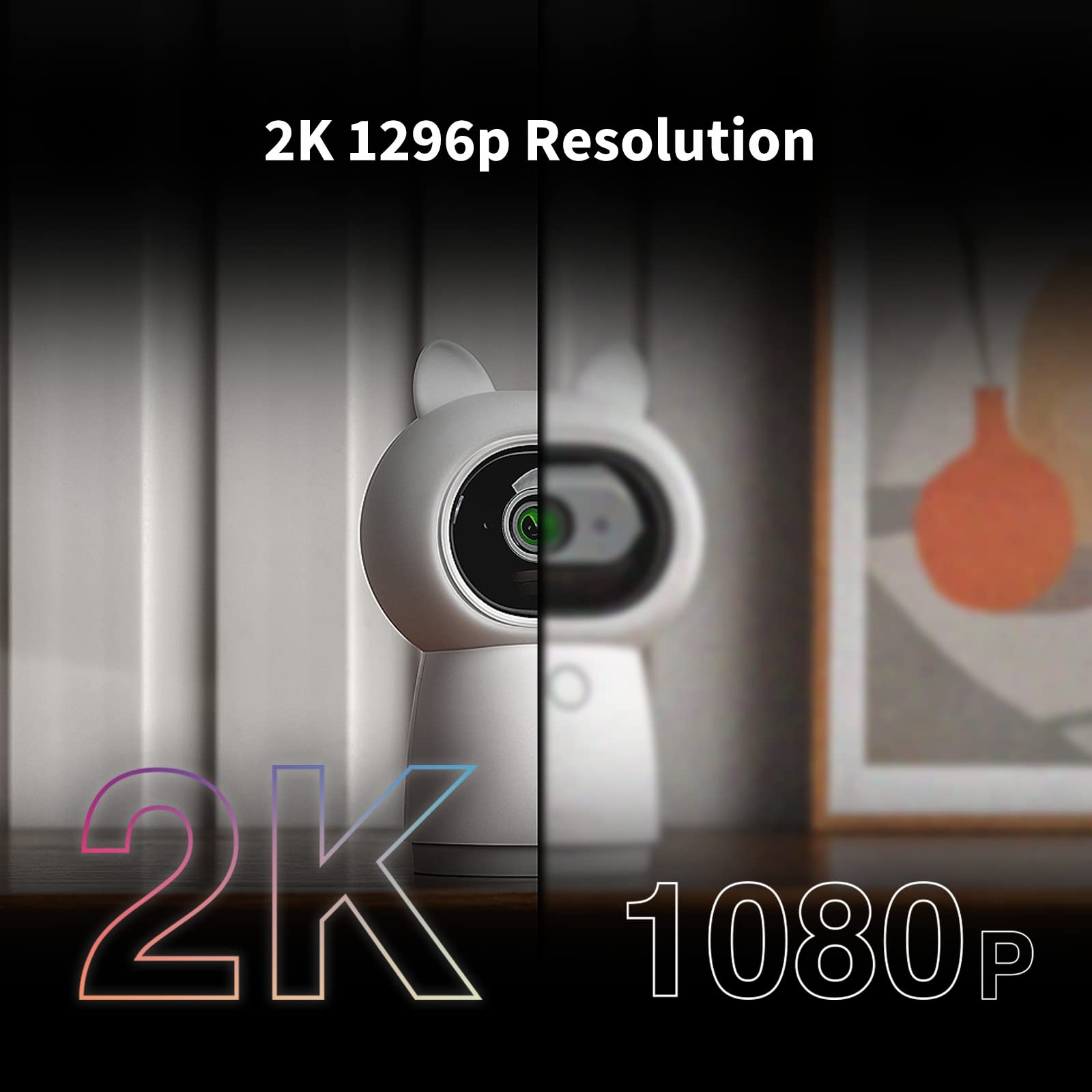 Aqara 2K Security Indoor Camera Hub G3 Plus Aqara Water Leak Sensor, AI Facial and Gesture Recognition, Infrared Remote Control, 360° Viewing Angle via Pan and Tilt