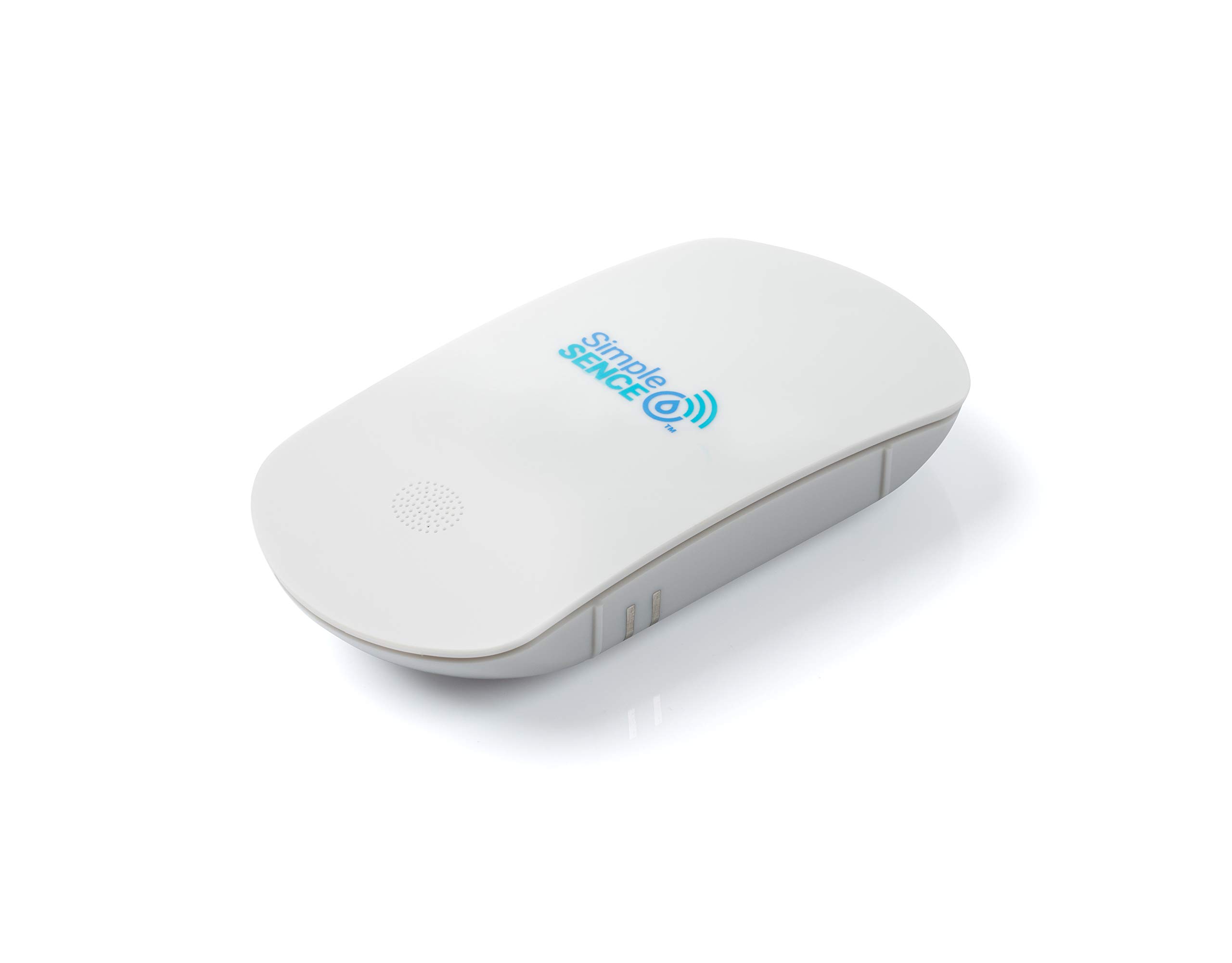 SimpleSENCE Water Leak and Freeze Detector, Smart WiFi Water and Freeze Sensor with Audible Alarm and Text & E-Mail Notification. Continuous Monitoring for Your Home and Investment Property (1 Pack).