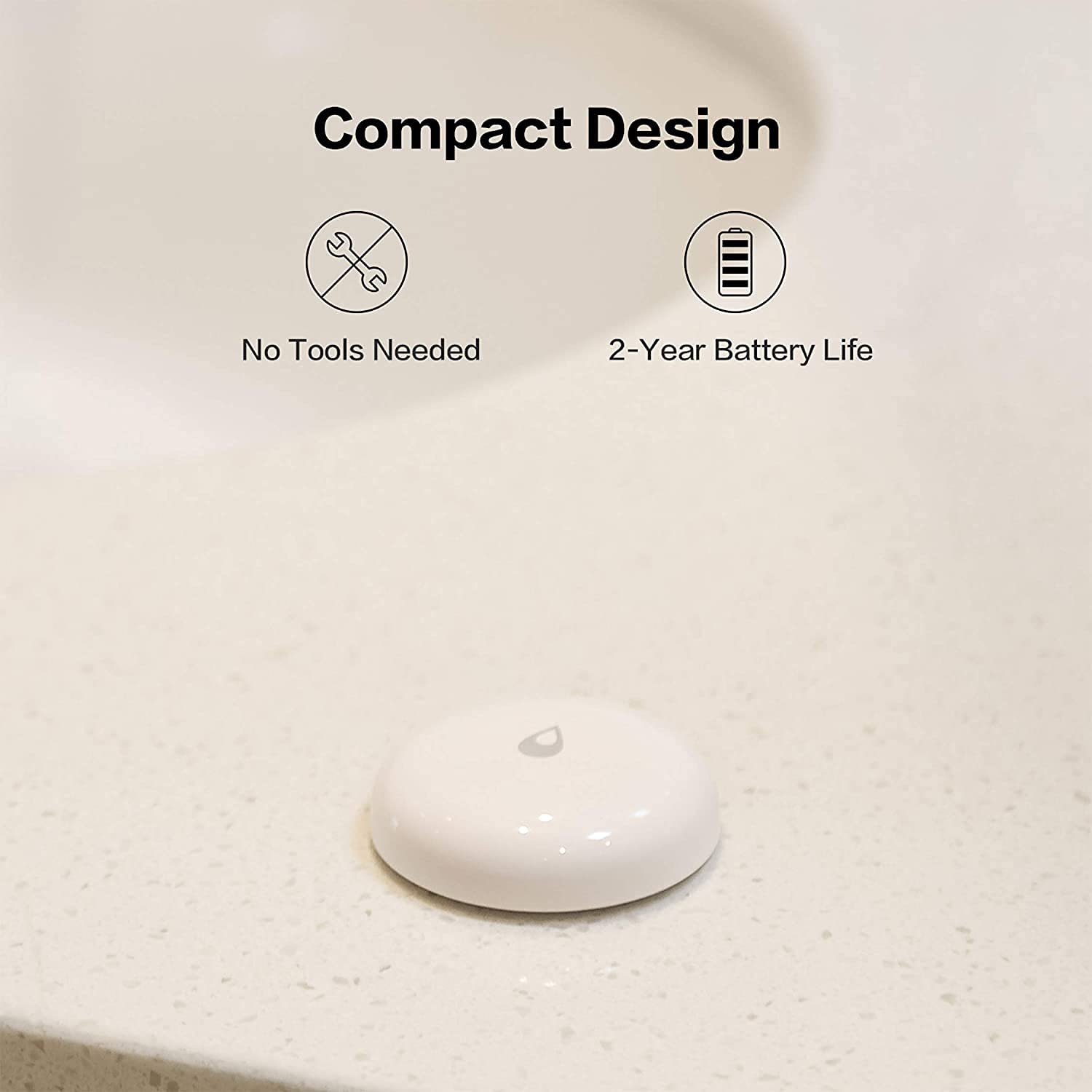 Aqara Smart Hub M2 Plus Aqara Water Leak Sensors, Wireless Water Leak Detector for Alarm System and Smart Home Automation