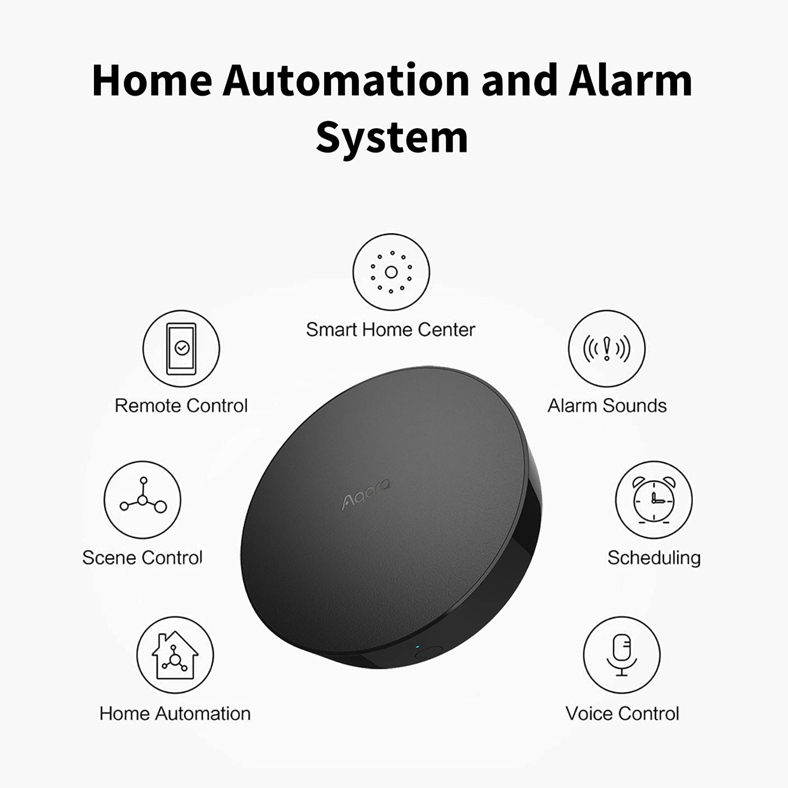 Aqara Smart Hub M2 Plus Aqara Water Leak Sensors, Wireless Water Leak Detector for Alarm System and Smart Home Automation
