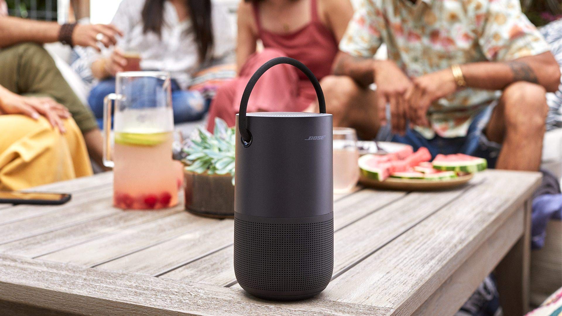 Bose Portable Smart Speaker — Wireless Bluetooth Speaker with Alexa Voice Control Built-In, Black