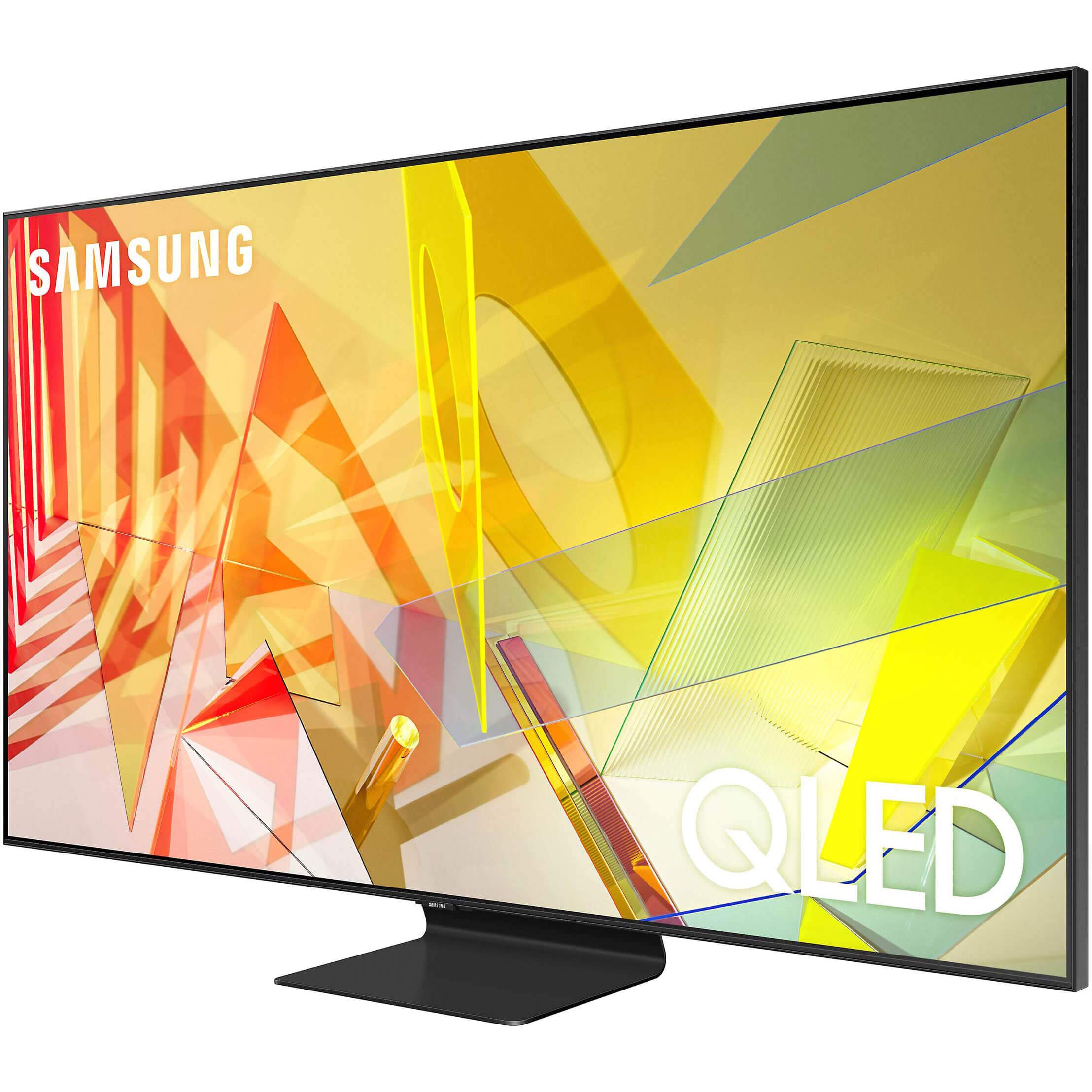 SAMSUNG 75-inch Class QLED Q90T Series - 4K UHD Direct Full Array 16X Quantum HDR 16X Smart TV with Alexa Built-in (QN75Q90TAFXZA, 2020 Model)