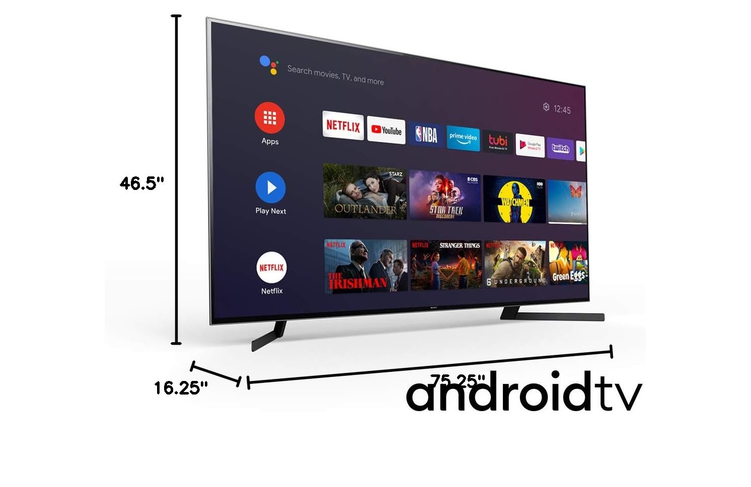 Sony X950H 85-inch TV: 4K Ultra HD Smart LED TV with HDR and Alexa Compatibility - 2020 Model
